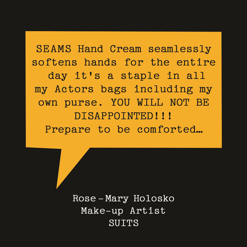 SEAMS Hand Cream Mend Moisturise Non-Greasy Made In UK